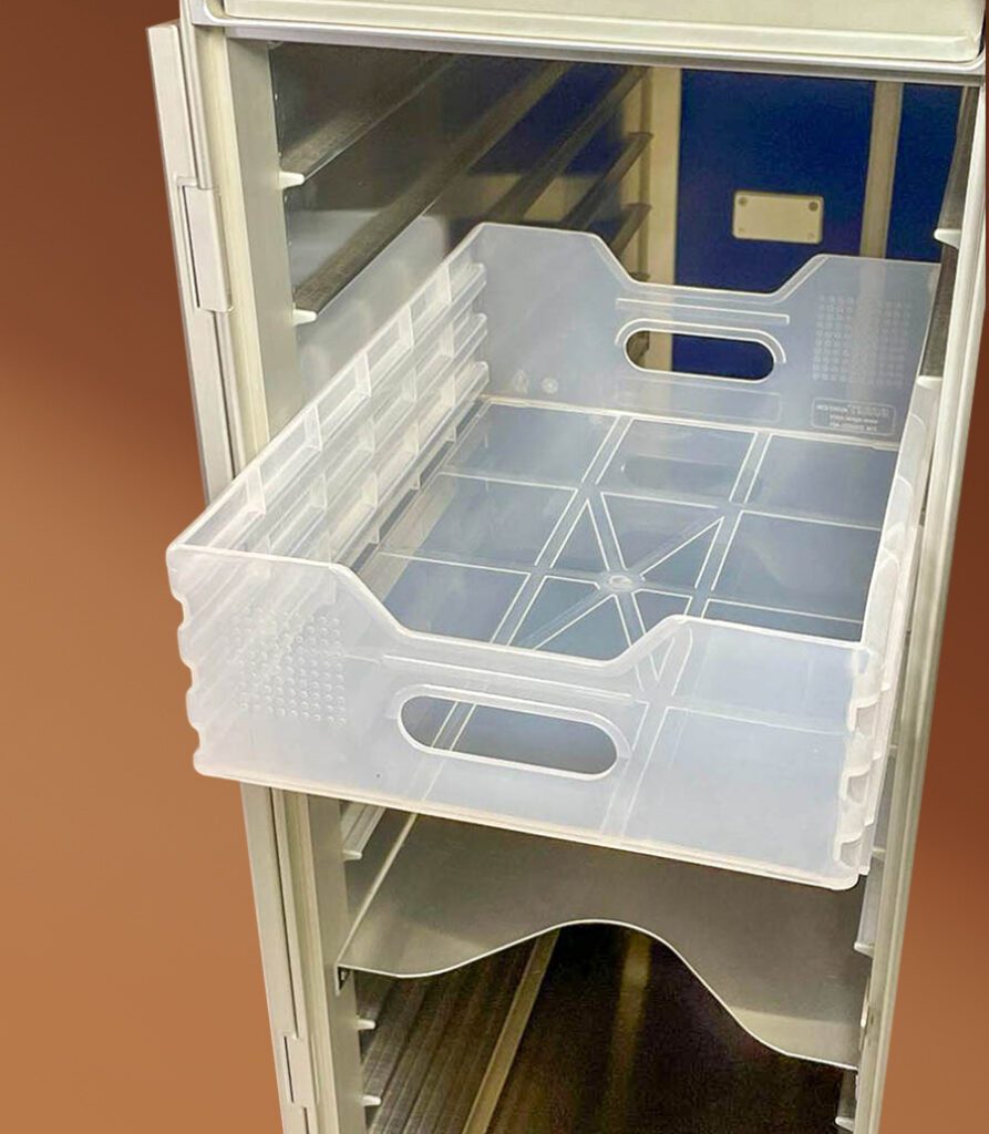 Clear Plastic Drawer Trolley Insert - Dappr Furniture